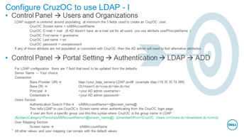 How can I set up LDAP user authentication