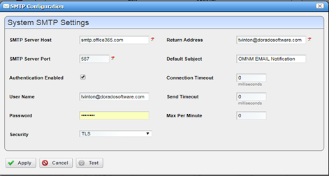 How do I set up SMTP/E-mail settings for Email or SMS forwarding?